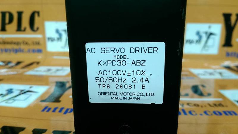 ORIENTAL AC SERVO DRIVER KXPD30-ABZ - 裕益科技自動化設備可程式編碼器PLC分散式控制系統DCS